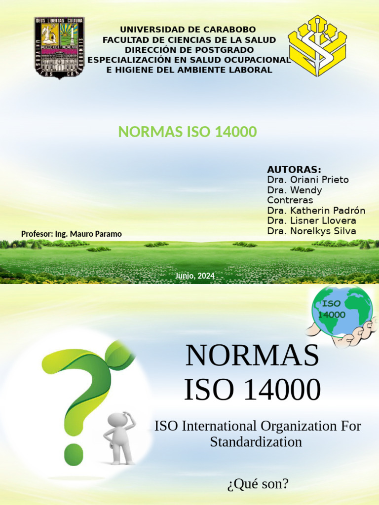 Iso 14000 | PDF | Organización internacional para la estandarización
