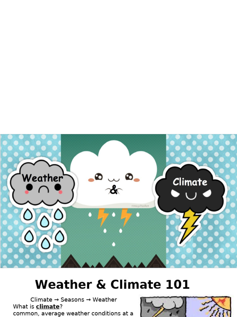 Weather and Climate Overview | PDF | Temperate Climate | Rain