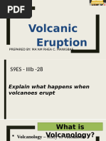 Volcanic Eruption - Brochure | PDF | Volcano | Types Of Volcanic Eruptions