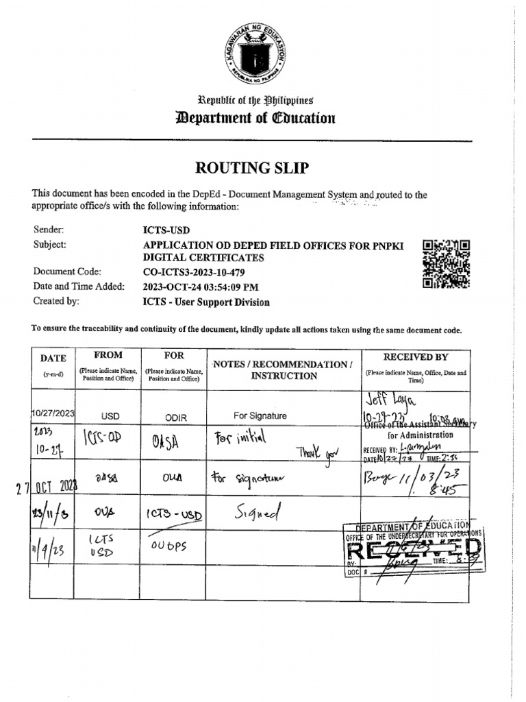 2023-1106-Signed APPLICATION OD DEPED FIELD OFFICES FOR PNPKI DIGITAL ...