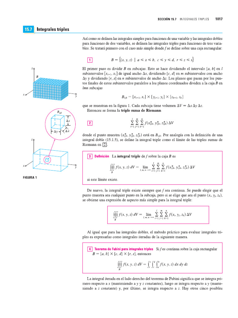 Integrales Triples | PDF