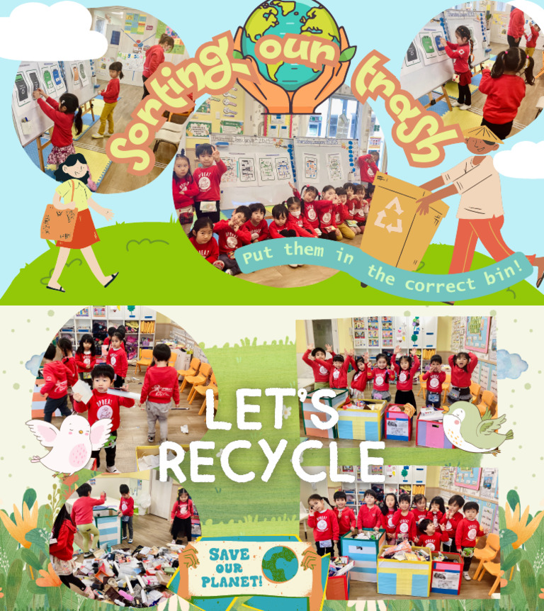 Time To Recycle Education Presentation in a Colorful Simple Style.pdf | PDF