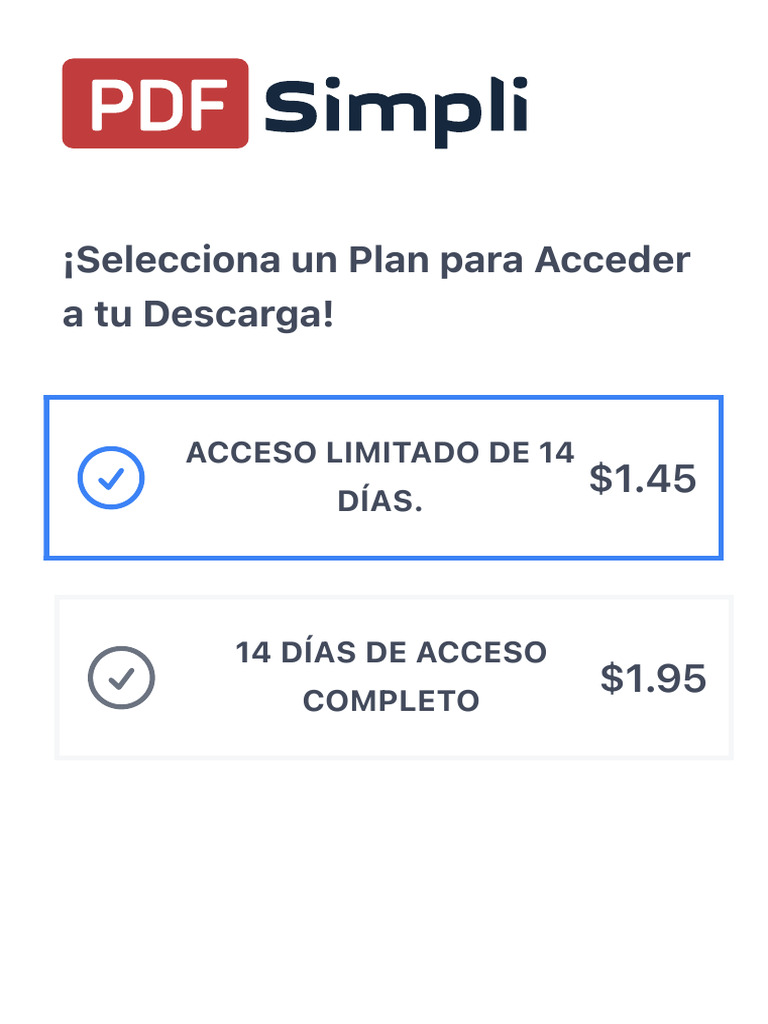 Acceso Completo a PDFSimpli | PDF | Software | Informática