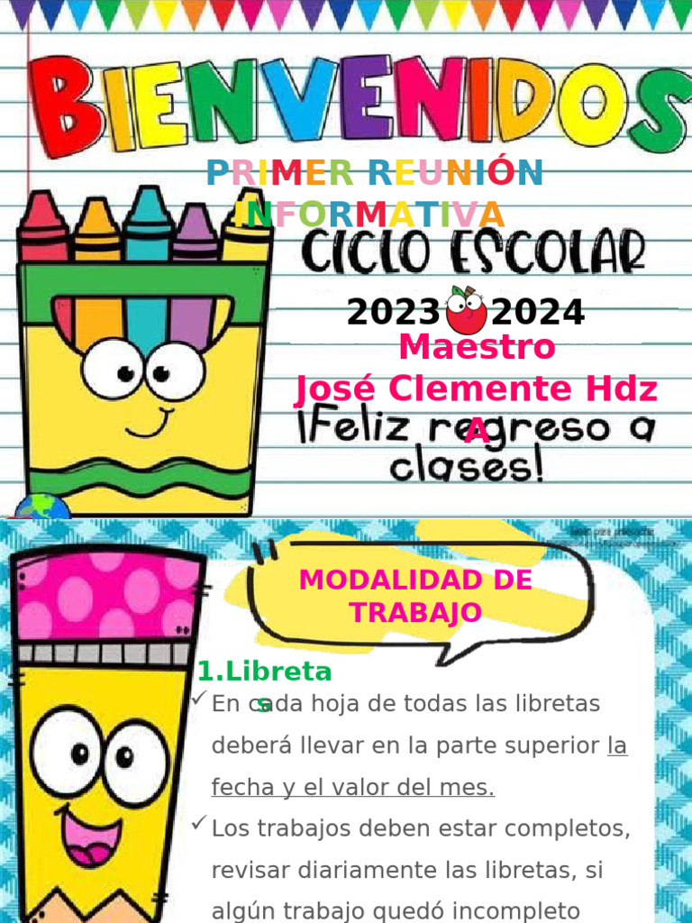 Primer Junta para Padres 5 Grado | PDF