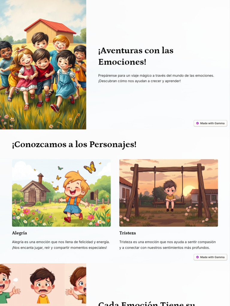 Aventuras Con Las Emociones | PDF