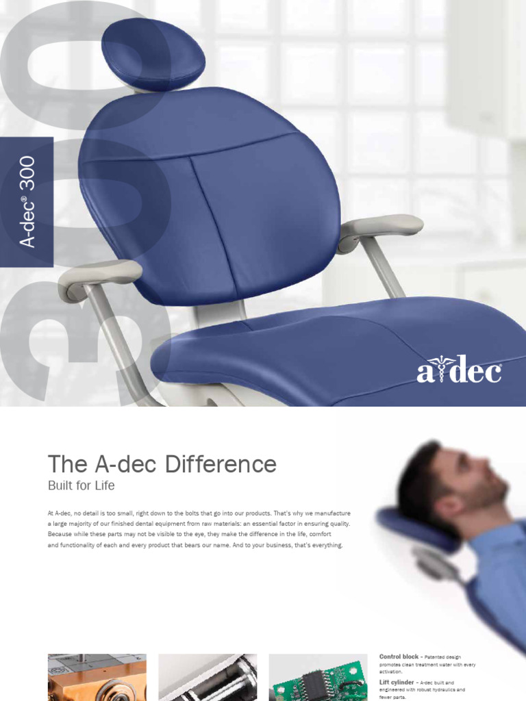 A Dec 300 Dental Equipment Brochure 85615200 | PDF | Chair