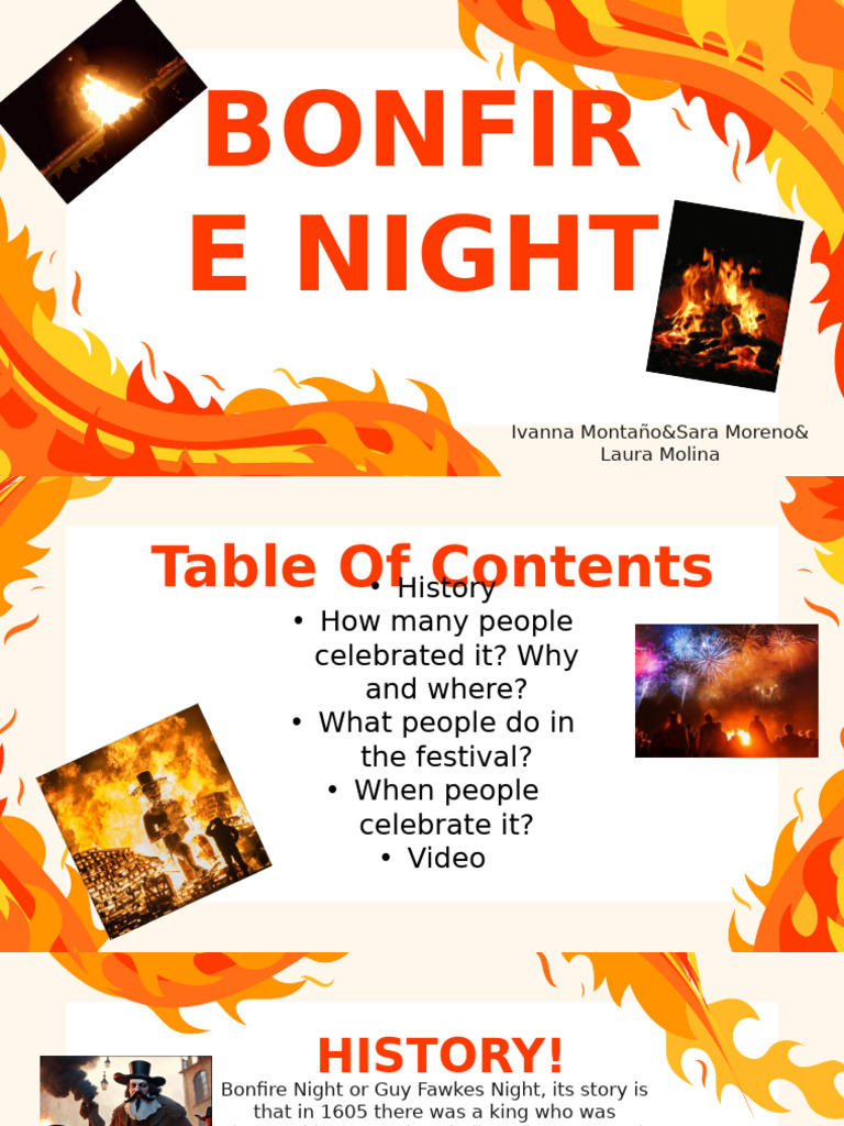 Bonfire Night: History and Celebrations | PDF