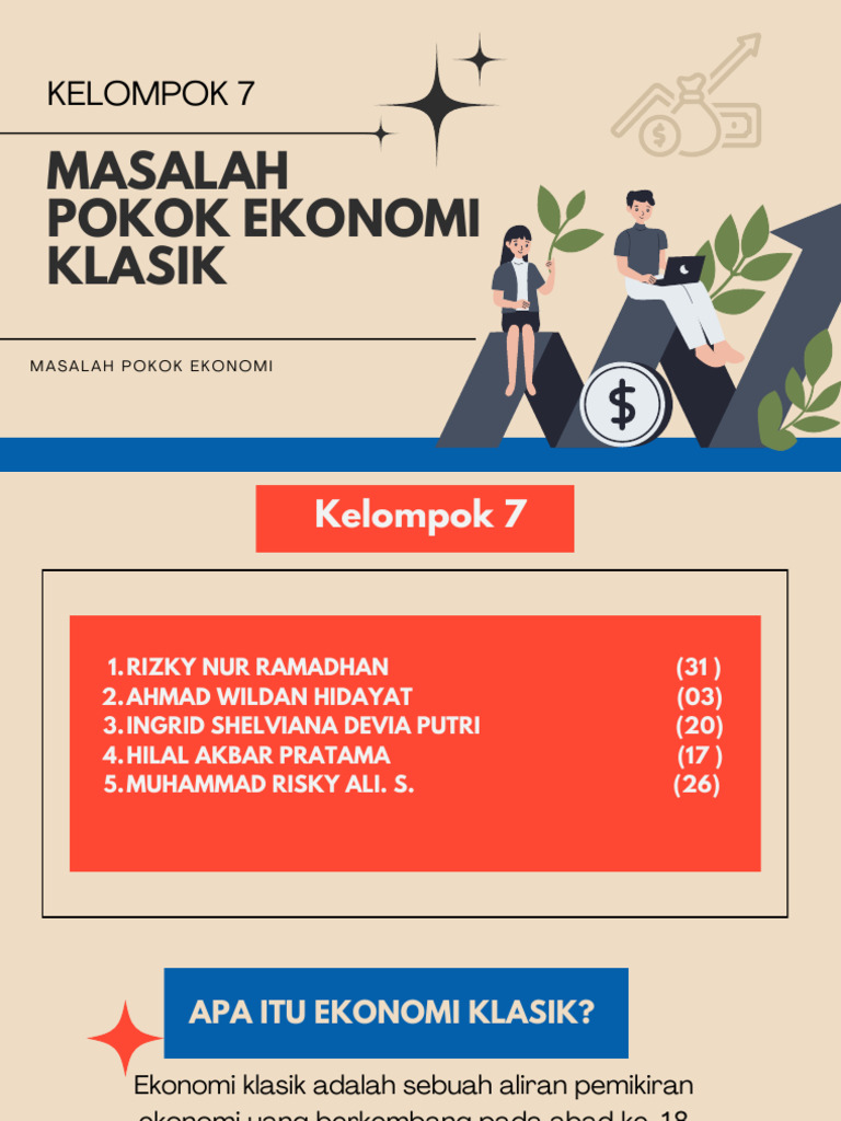 Masalah Pokok Ekonomi | PDF