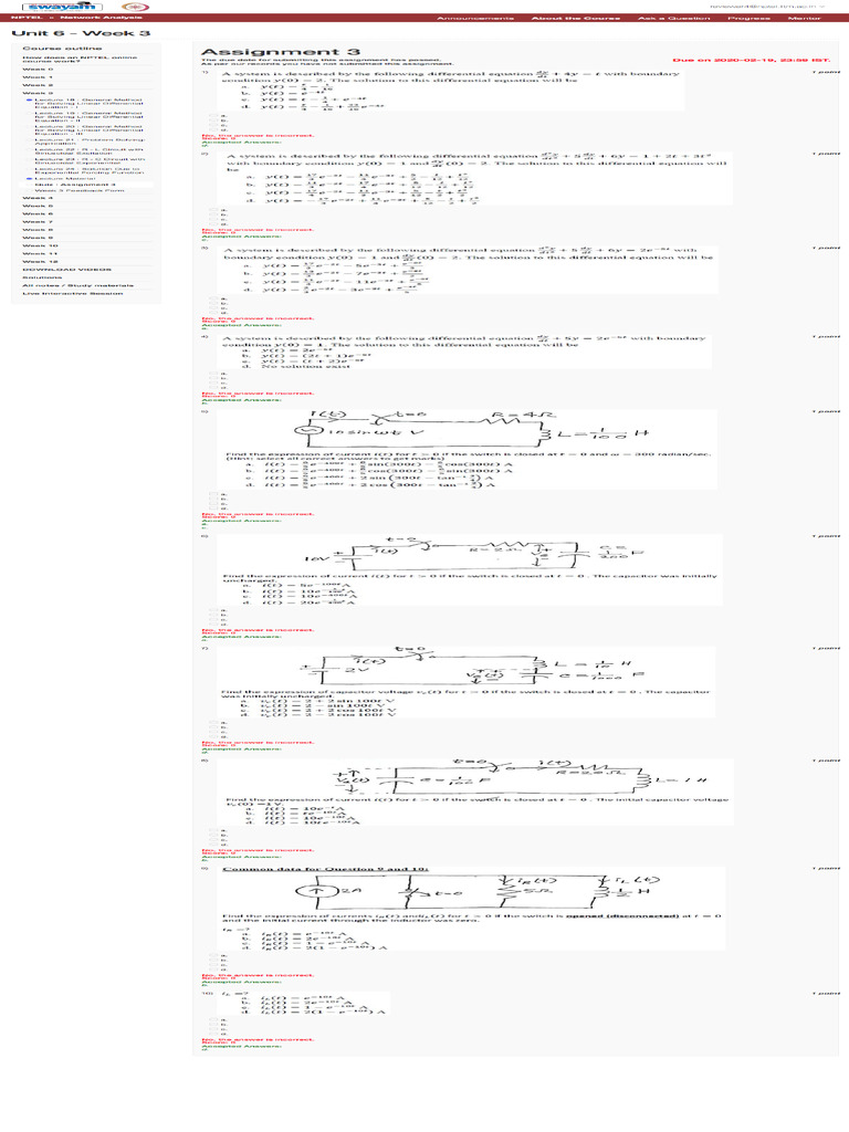 Noc20 Ee46 Assigment 4 | PDF