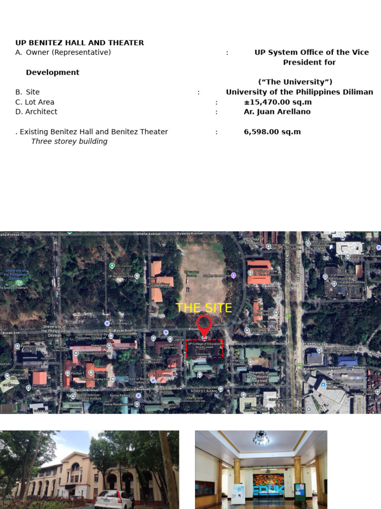 Benitez Hall and Theater Overview | PDF