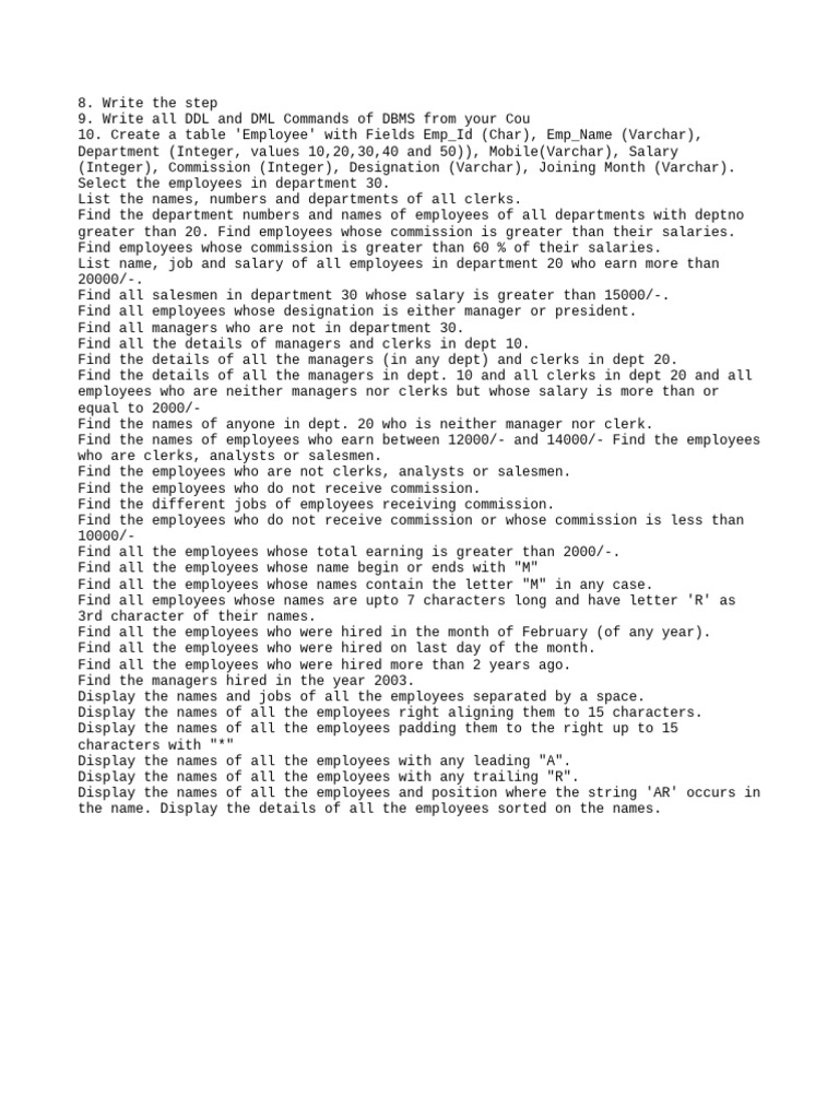 Screenshot | PDF | Computer Programming | Databases