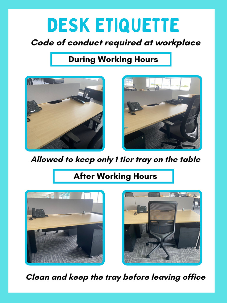 Desk Etiquette | PDF