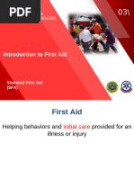 INTRO. To First Aid | PDF | Emergency | First Aid