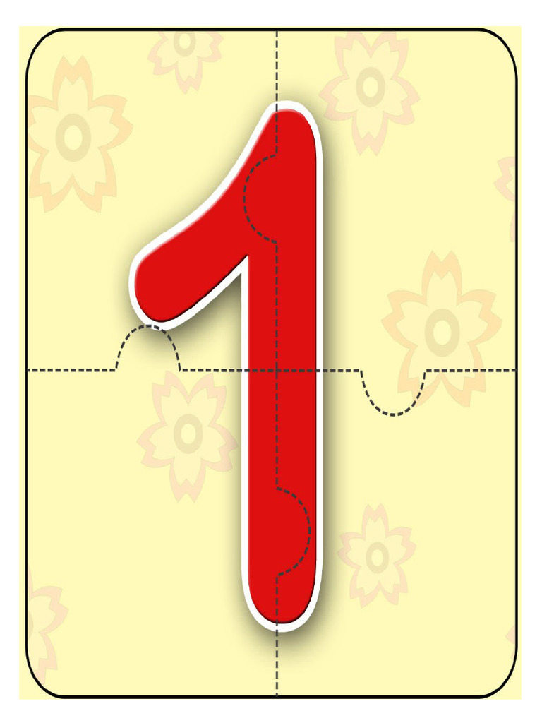 Numbers Jigsaw Puzzle | PDF