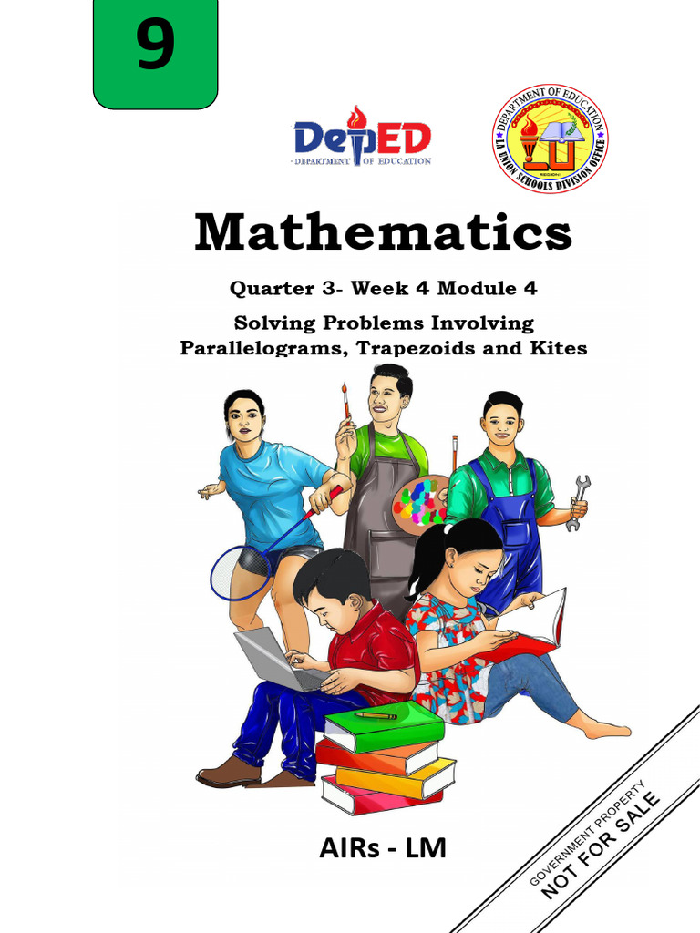 AIRs LM - Math 9 - Q3 Module 4 | PDF | Classical Geometry | Euclid