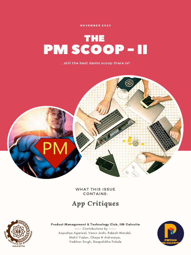 The PM Scoop - App Critiques | PDF