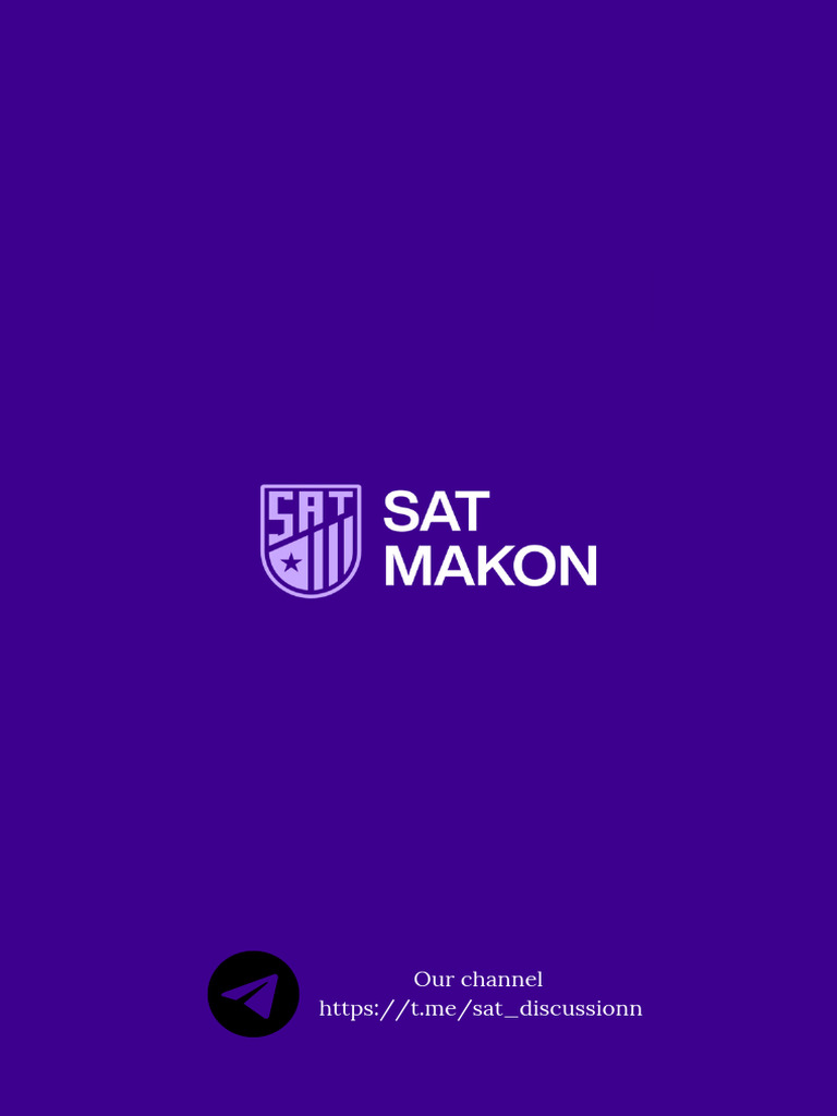 Hard Module Answers (@sat_discussionn) | PDF