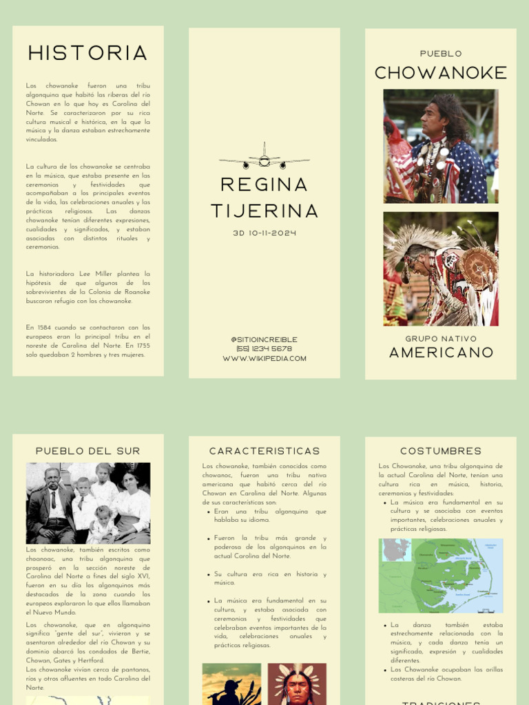 Cultura y historia de los Chowanoke | PDF