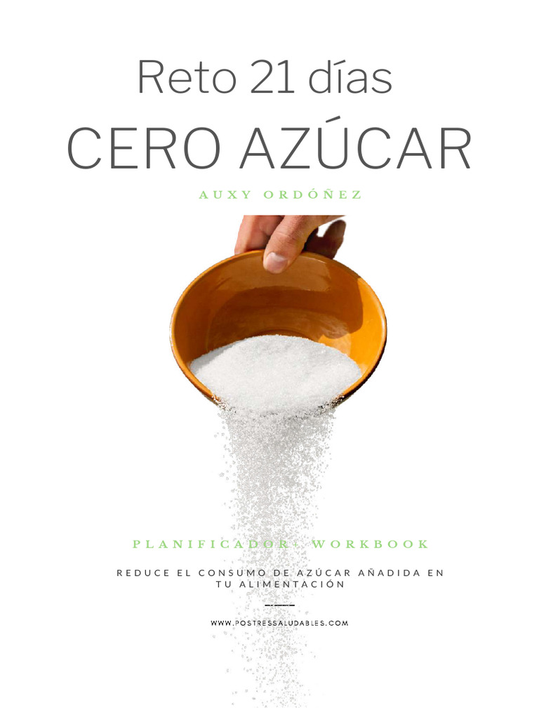 Planificador Cero Azucar | PDF | Tortita | Cocina