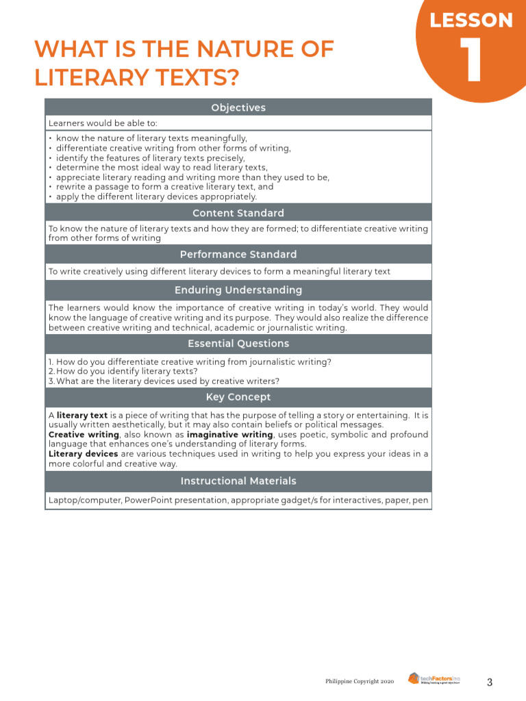 lesson1 | PDF | Creative Writing | Human Communication