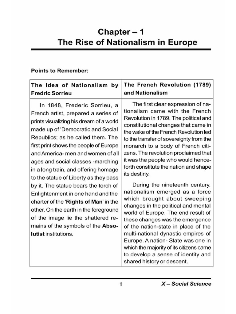 Nationalism in Europe | PDF