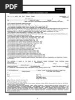 Caste Validity Form 15A Instructions | PDF
