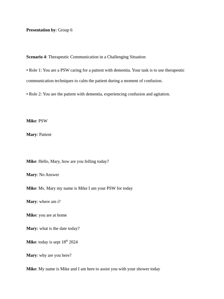 Assignment 3_ESL_roleplay_ | PDF