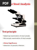 Microscopic Examination of Stool: LECTURE 4 (2022-2023) | PDF ...