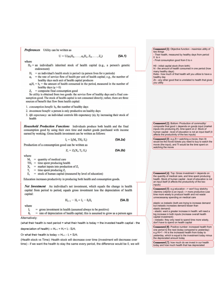 Economics Seminar 3 Notes | PDF | Elasticity (Economics) | Demand