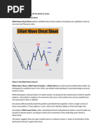 Elliott Wave Cheat Sheet | PDF