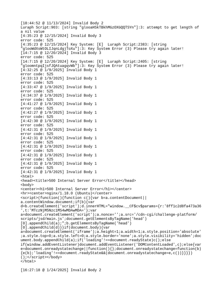Key System Log | PDF