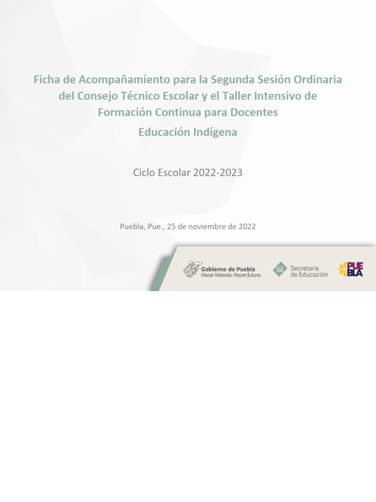 Ficha de Acompañamiento - Segunda Sesión de CTE - DEI | PDF | Enseñando | Inclusión (Educación)