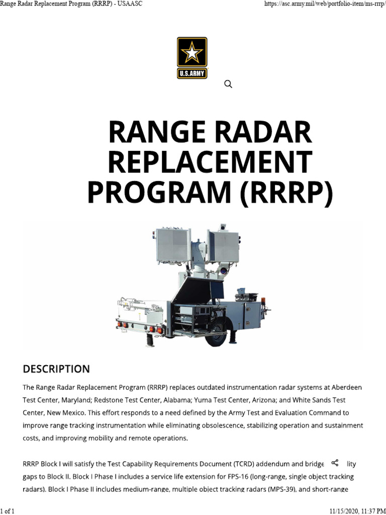 radar range replacement | PDF