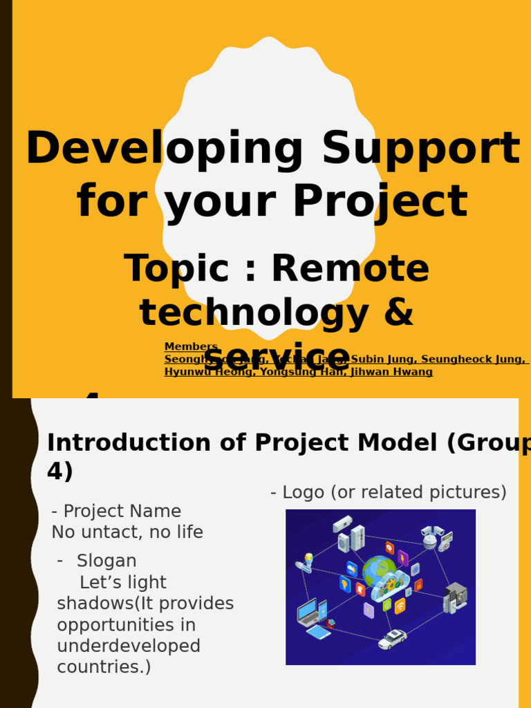 Group 4-Remote Technology Service | PDF | Health Care | Infrastructure