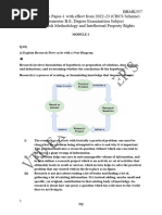 Research Methodology & IPR - VTU Model Question Papers With Answers ...