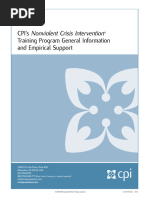 CPI Training | PDF | Nonverbal Communication | Attitude (Psychology)