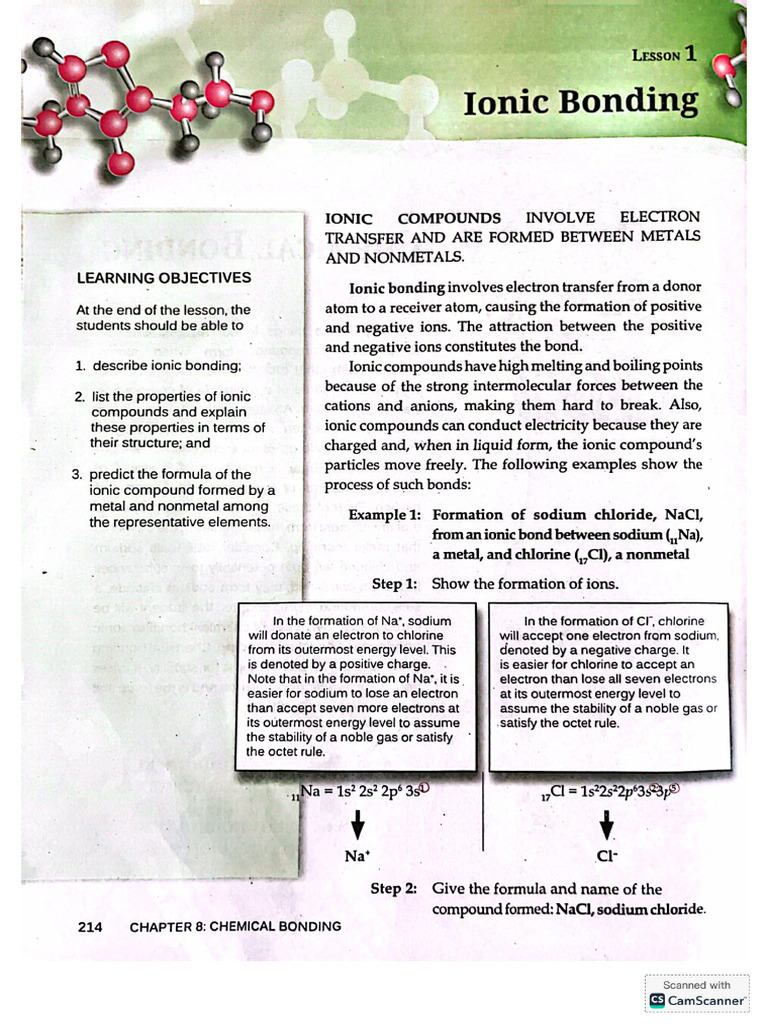 Chemical Bonding | PDF