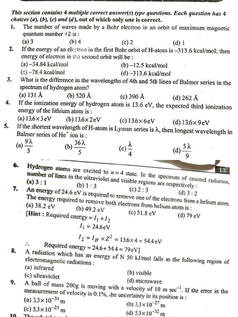 Thermo Questions Chem | PDF