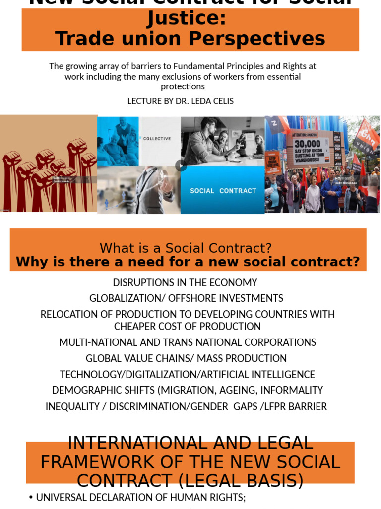 New Social Contract for Labor Rights | PDF | Employment | International ...