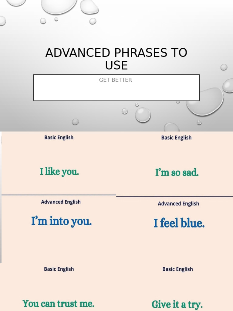 Better Words To Use in English | PDF