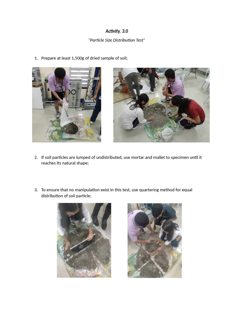 CMT Documentation | PDF | Particle Size Distribution | Physical Sciences
