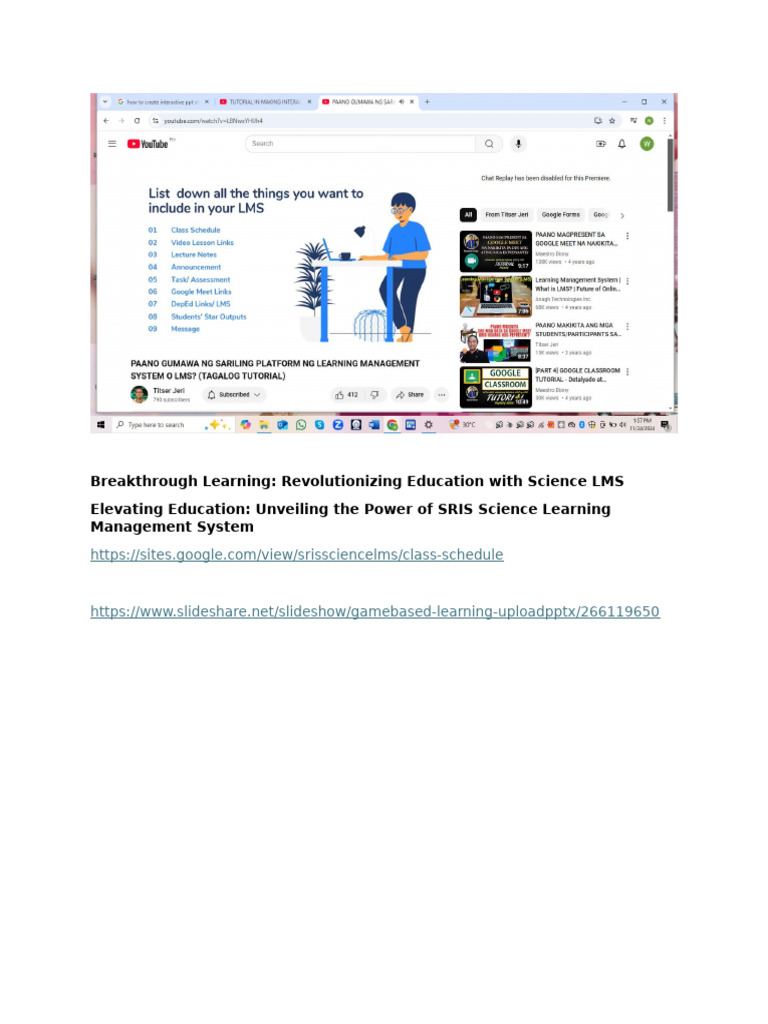 Breakthrough Learning | PDF