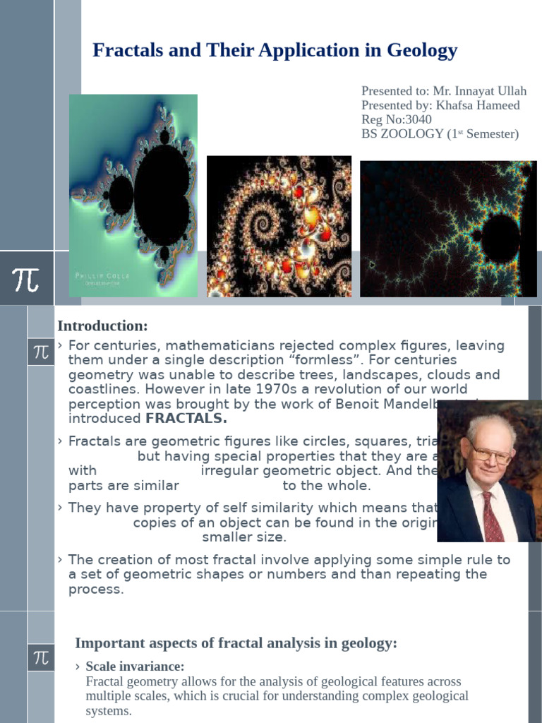 Fractals and Their Application in Geology-1 | PDF | Fractal | Earthquakes