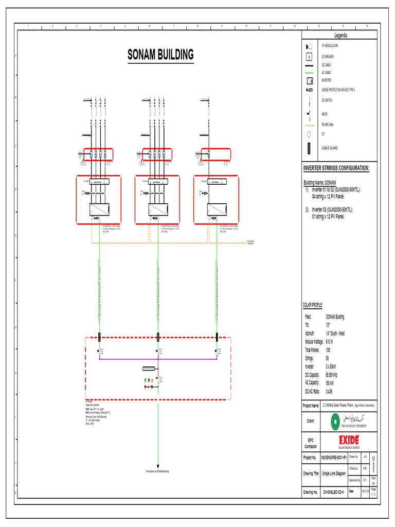 Single Line Diagram (6) | PDF | Electricity | Sustainable Technologies