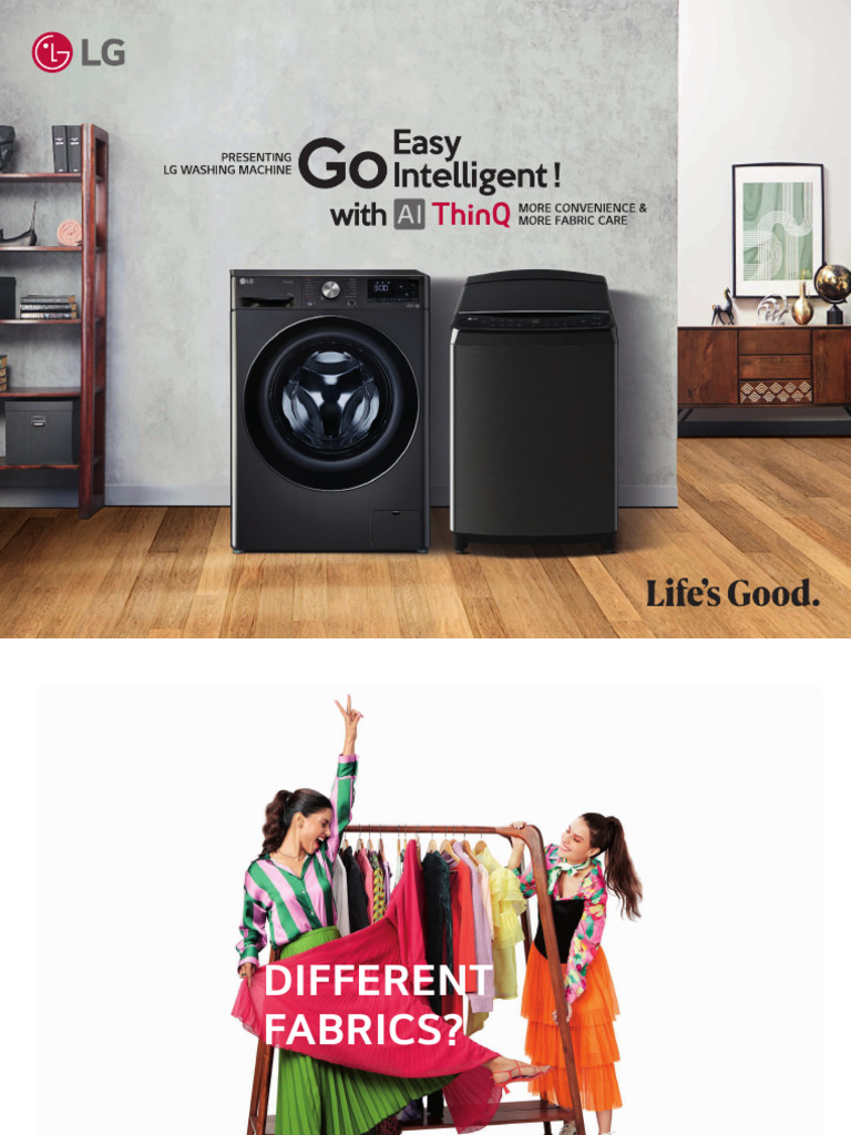 WM Catalogue | PDF | Washing Machine | Clothes Dryer