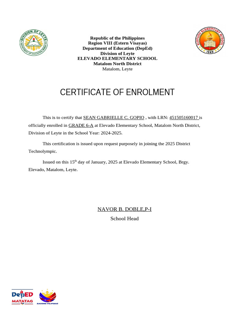 Certificate Enrolment | PDF