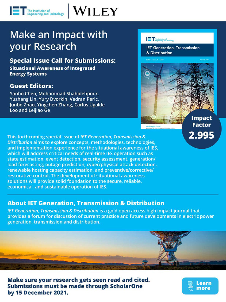 Iet-Holomorphic Embedding Load Flow for Unbalanced Radial Distribution Networks With DFIG and ...
