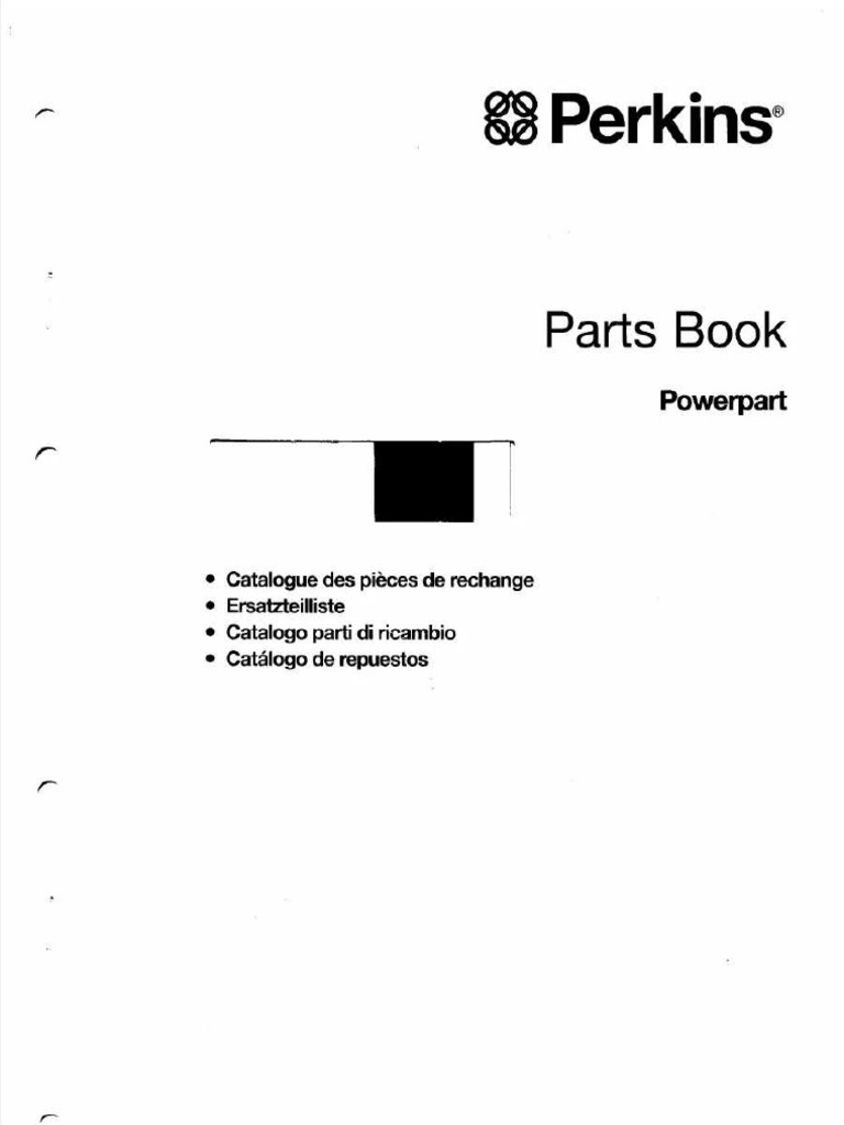 PDF Parts Book Part1 4008tag2 PDF - Compress | PDF | Piston | Machines