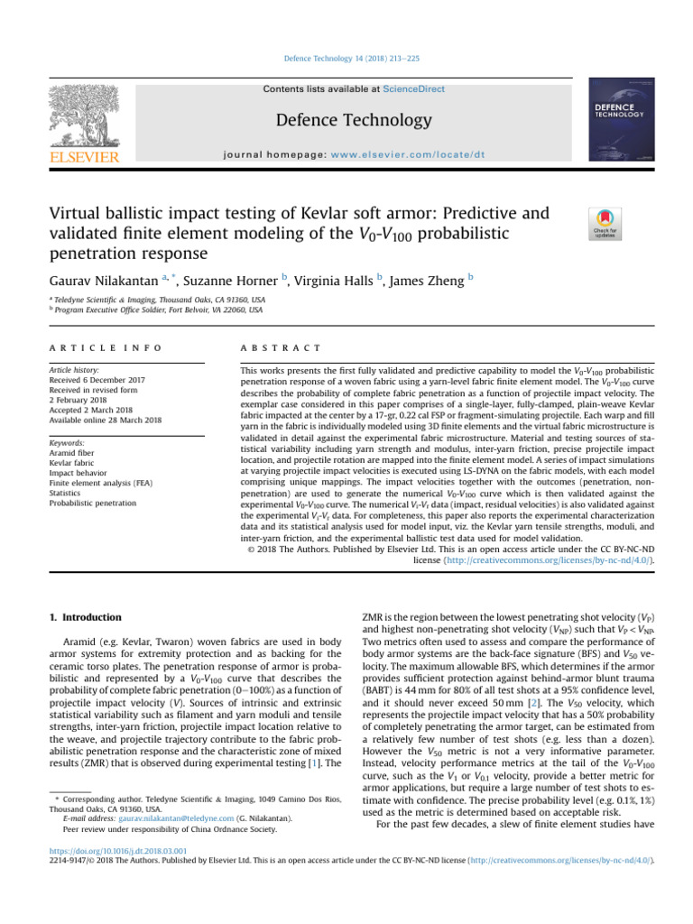 Virtual-ballistic-impact-testing-of-Kevlar-soft-armor--Predicti_2018 ...