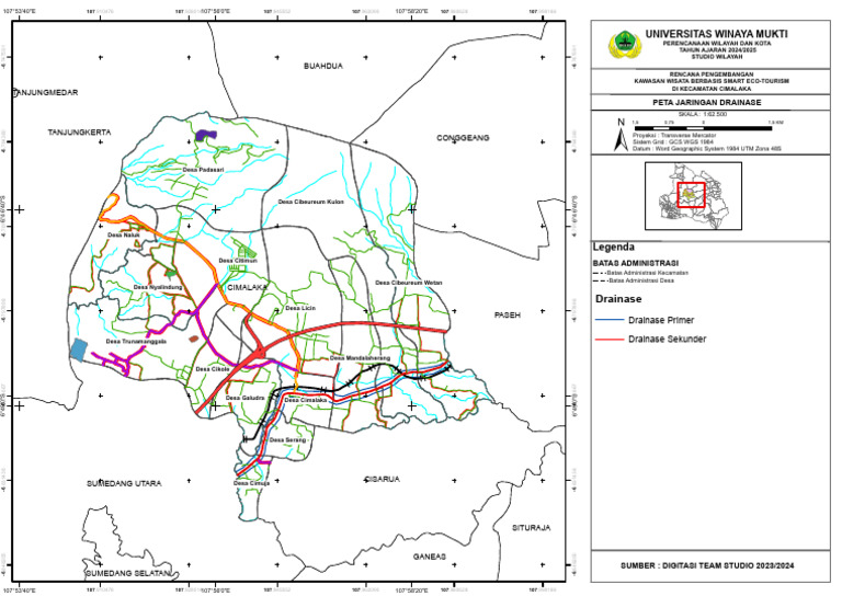 Peta Jaringan Drainase | PDF